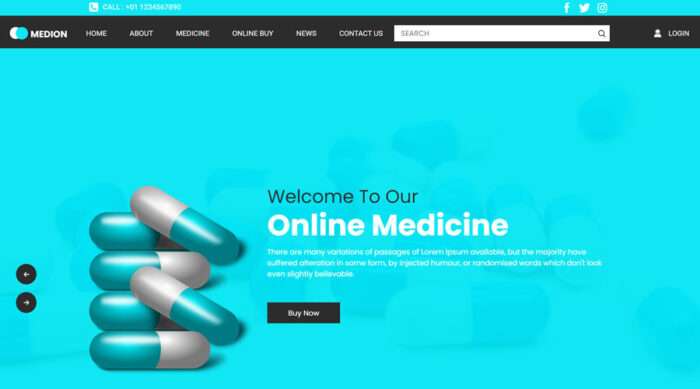 DentalPro – Free Tailwind CSS Medical Website Template - CSS Codex