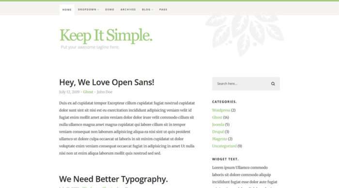 Free HTML Templates Download - Responsive Website Designs