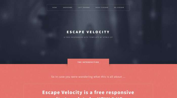 Free HTML Templates Download - Responsive Website Designs